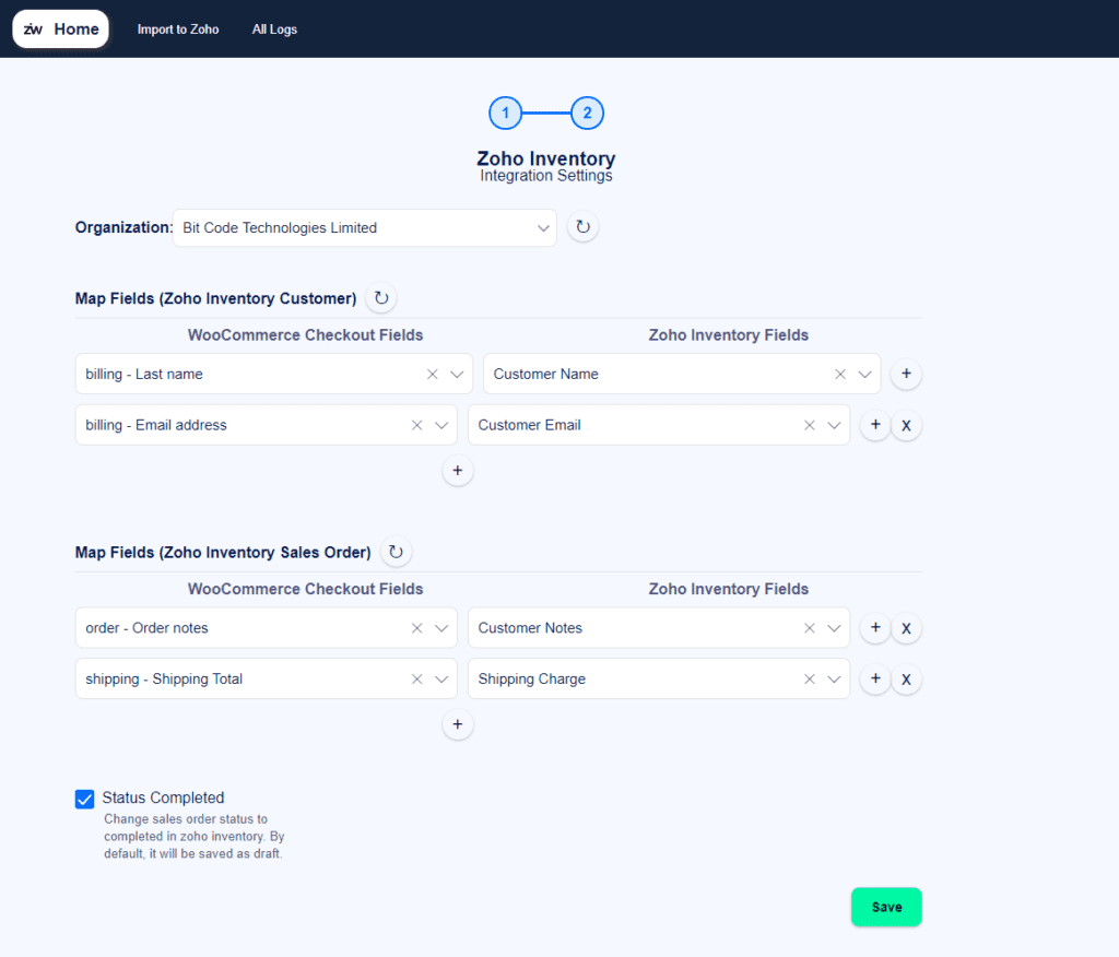 WooCommerce Integration With Zoho Inventory - Best Plugin
