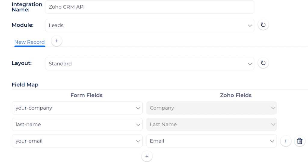 Elementor Forms Integration with Zoho CRM - Best Plugin